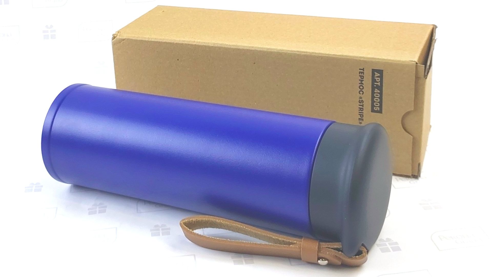 Термос Stripe синий  арт 40005/24