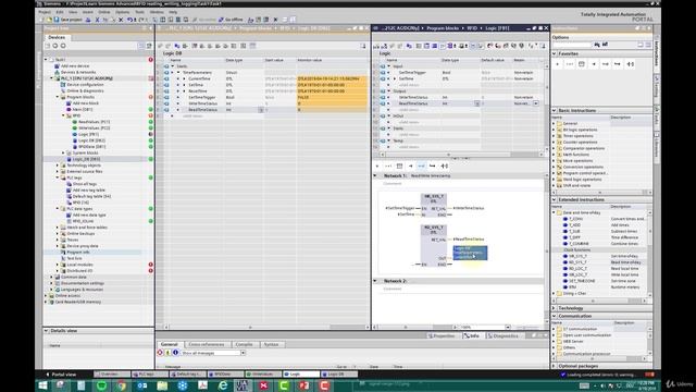 2.8 Написание алгоритма ПЛК для сопряжения с RFID (2) — оптимизация