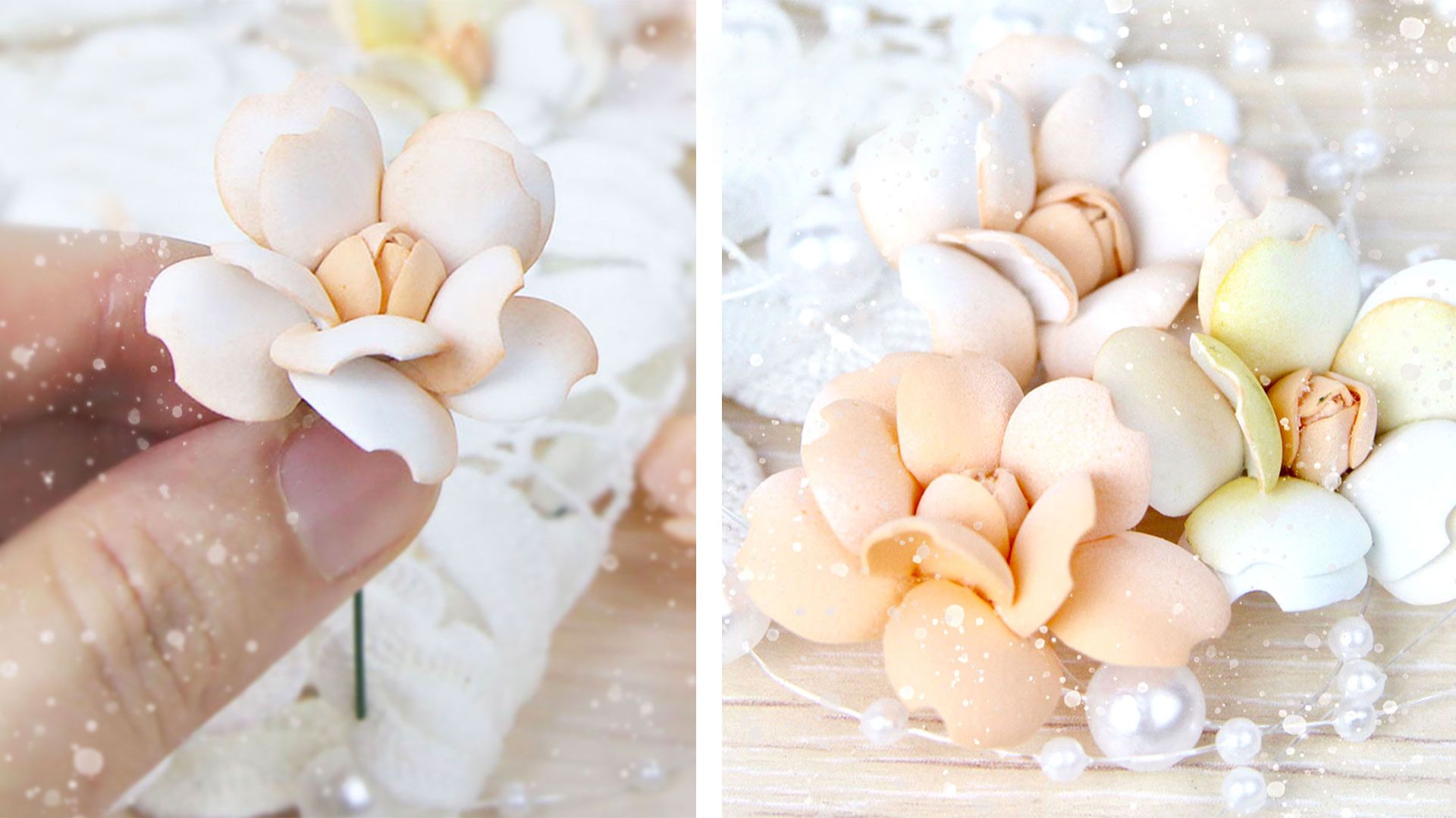 Как я делаю стилизованные розочки из фоамирана без дыроколов и ножей для вырубки 👍 Мастер-класс