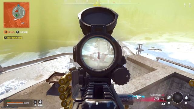 CALL OF DUTY WARZONE SOLO WIN SAKIN MG38