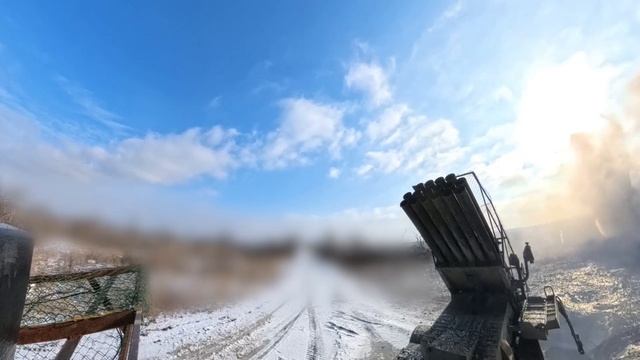 РСЗО "Ураган". Красноармейское напр