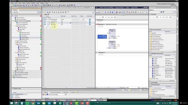 2.7 Написание алгоритма ПЛК для сопряжения с RFID (1)