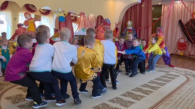 В детском саду «Светлячок» прошла весёлая Масленица