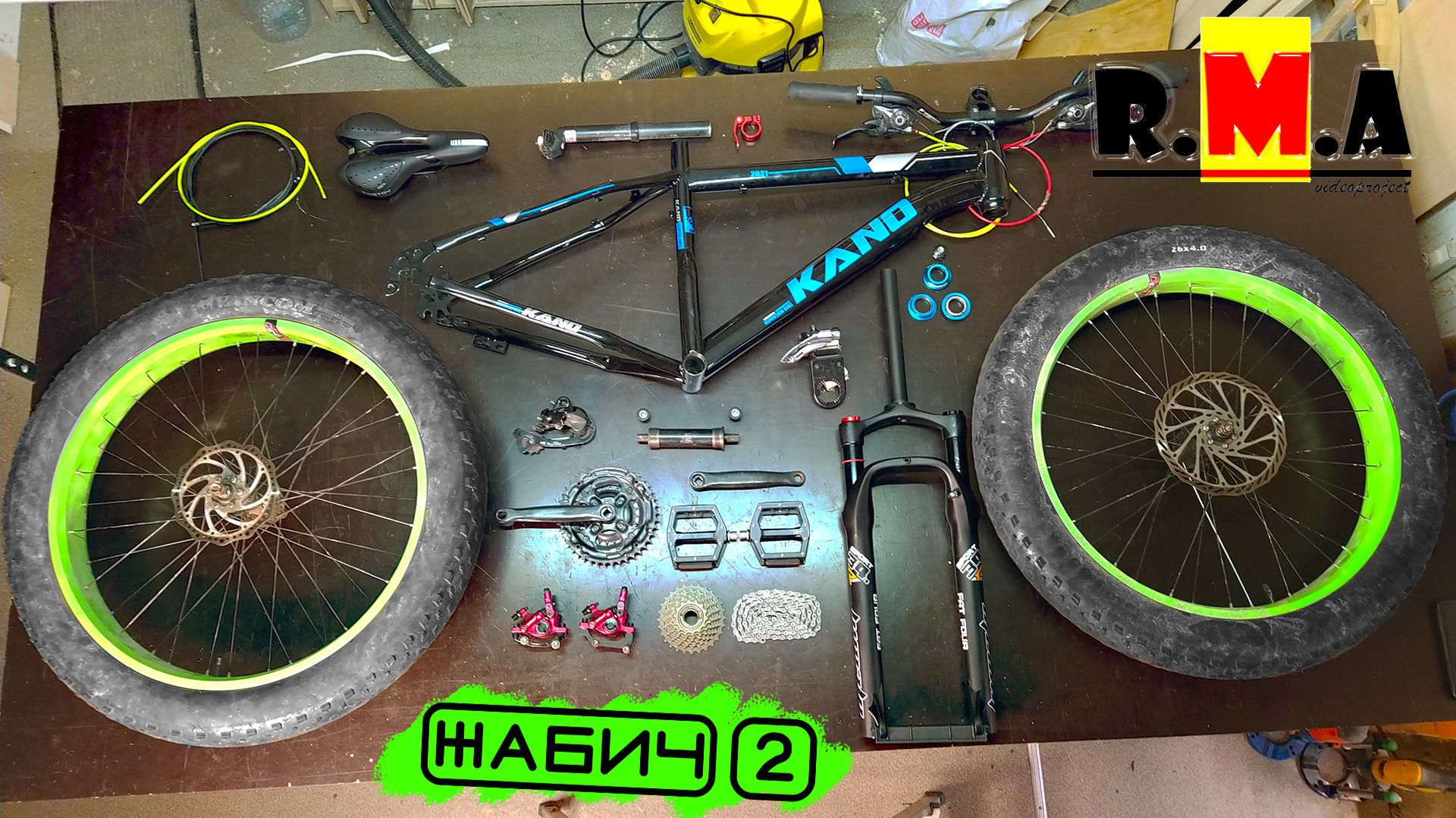 Dream Build FatBike - total upgrade (Love Freedom - KANO)