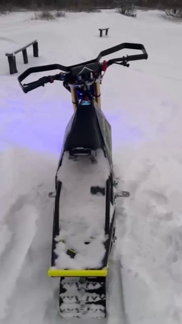 Электрический сноубайк ELIQ Спорт, отзыв