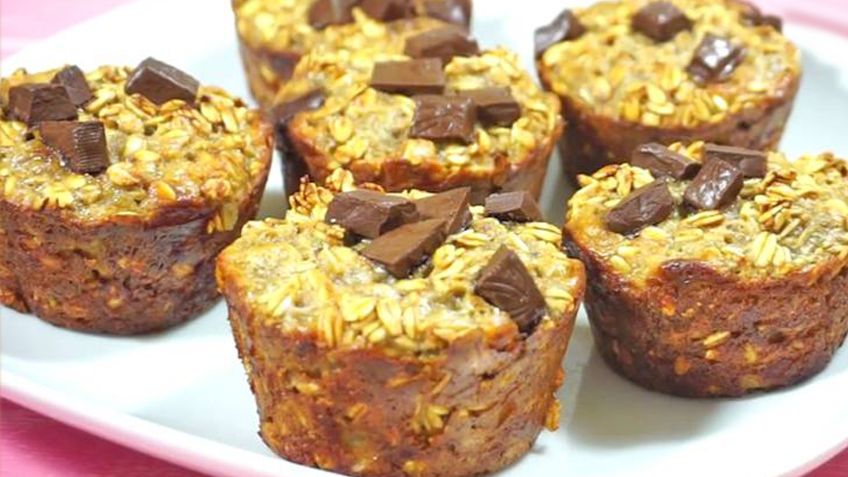 БАНАНОВЫЕ КЕКСЫ/Рецепт ПП/ СУПЕР полезный ЗАВТРАК!