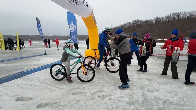 Велоралли на льду «Тур острова Папенберг»