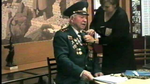 Говорят ветераны. 29.01.08. Щербаев М.В. Участник Сталинградской битвы. Встреча со школьниками