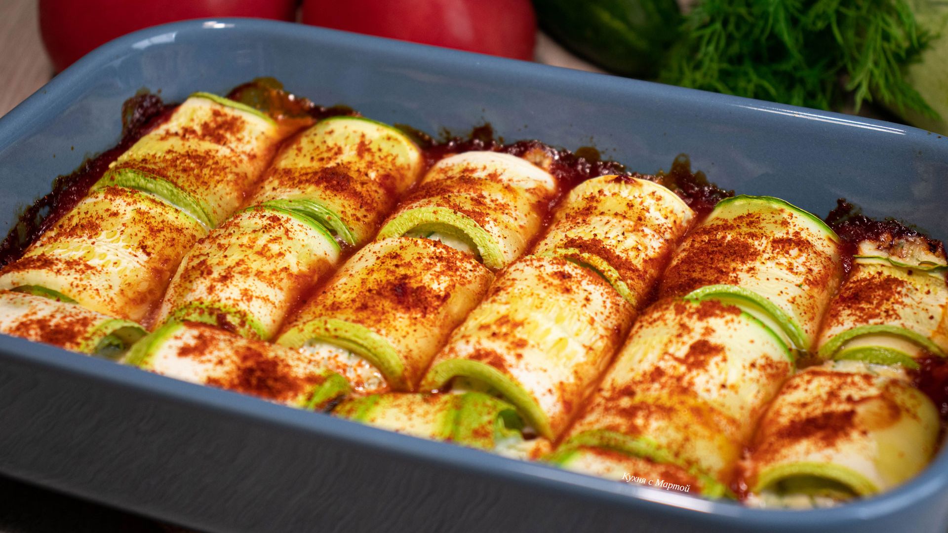 Быстро и без лишних хлопот! Кабачковые рулетики с сыром и зеленью.