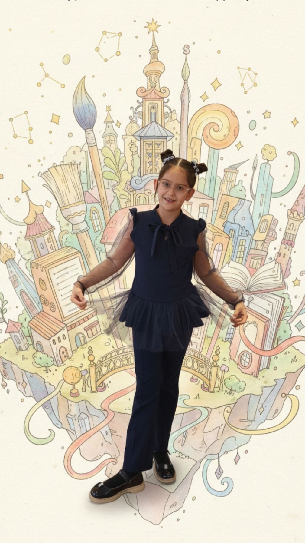 Этот город выдумал один художник. Читает: Арина Коноваленко, 8 лет