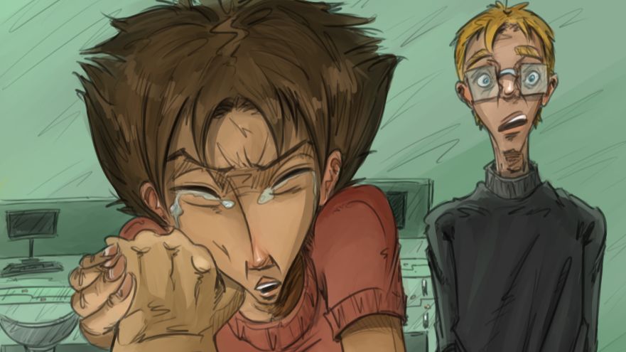 ИИ Trailer для комикс проекта "Live Byte"