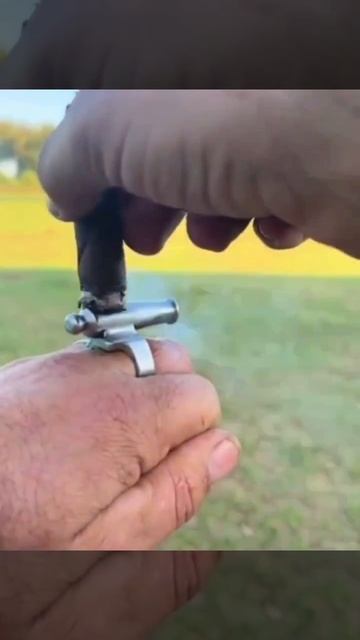 Перстень с реально стреляющей пушкой