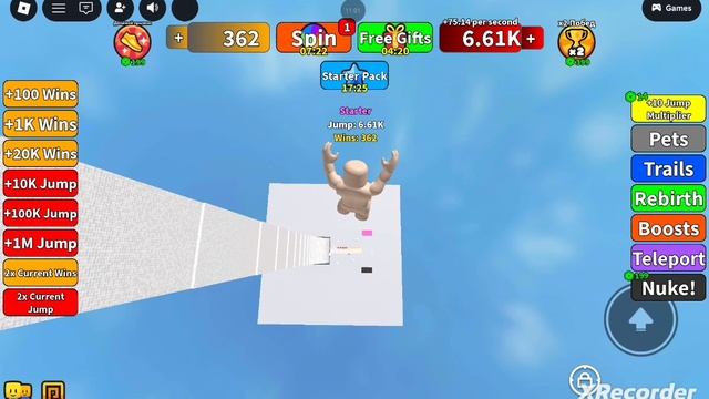 Играю в игру +1 прыжок...