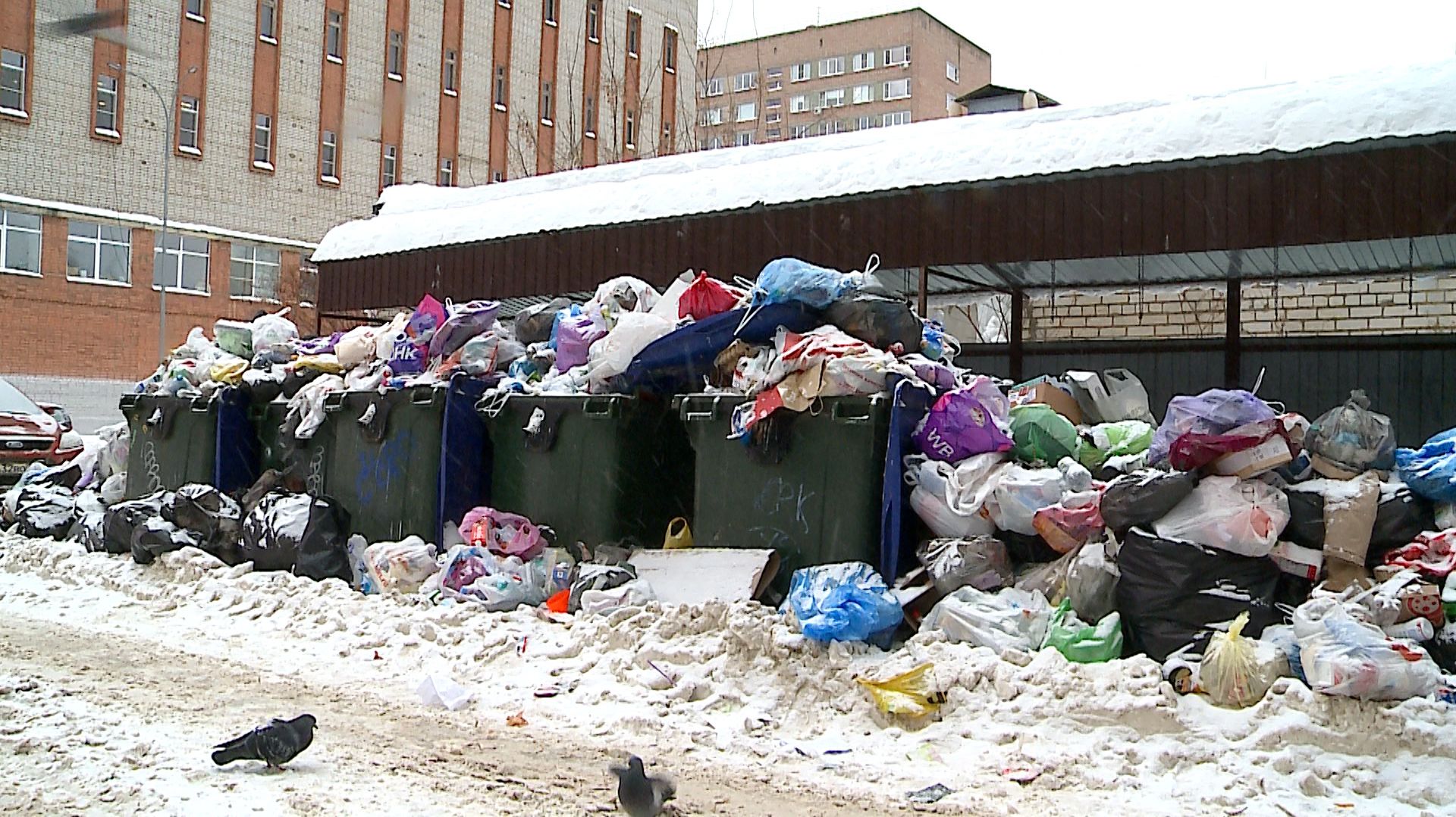 (Рыбинск-40) МУСОРНЫЕ ЗАВАЛЫ