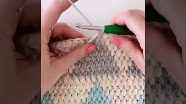 Интересный узор крючком