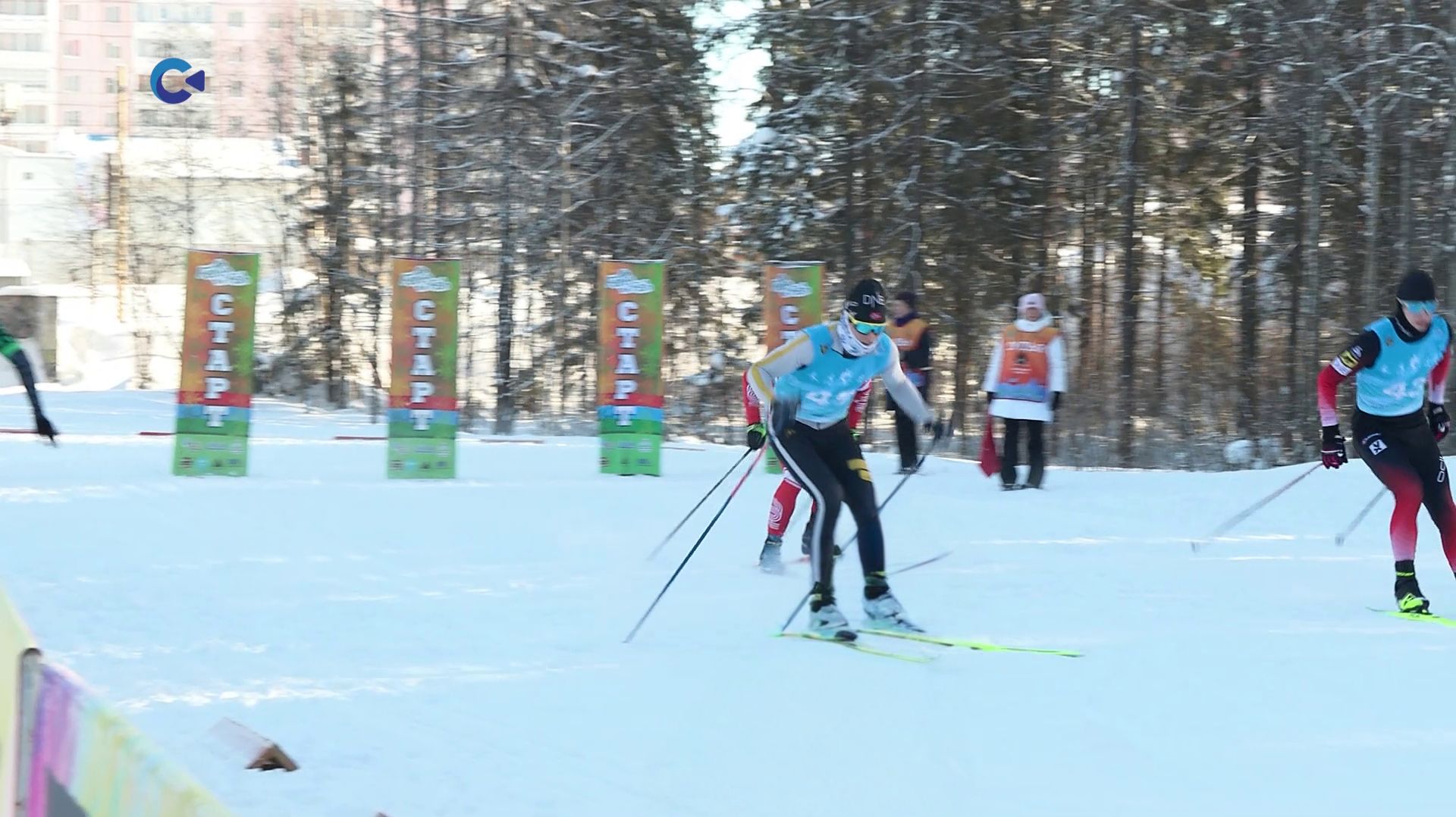 В Петрозаводске прошла лыжная гонка «Спринт сильнейших»