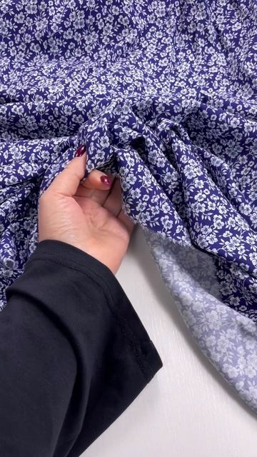 Ткань вискоза штапель отрез 1,7м V0592