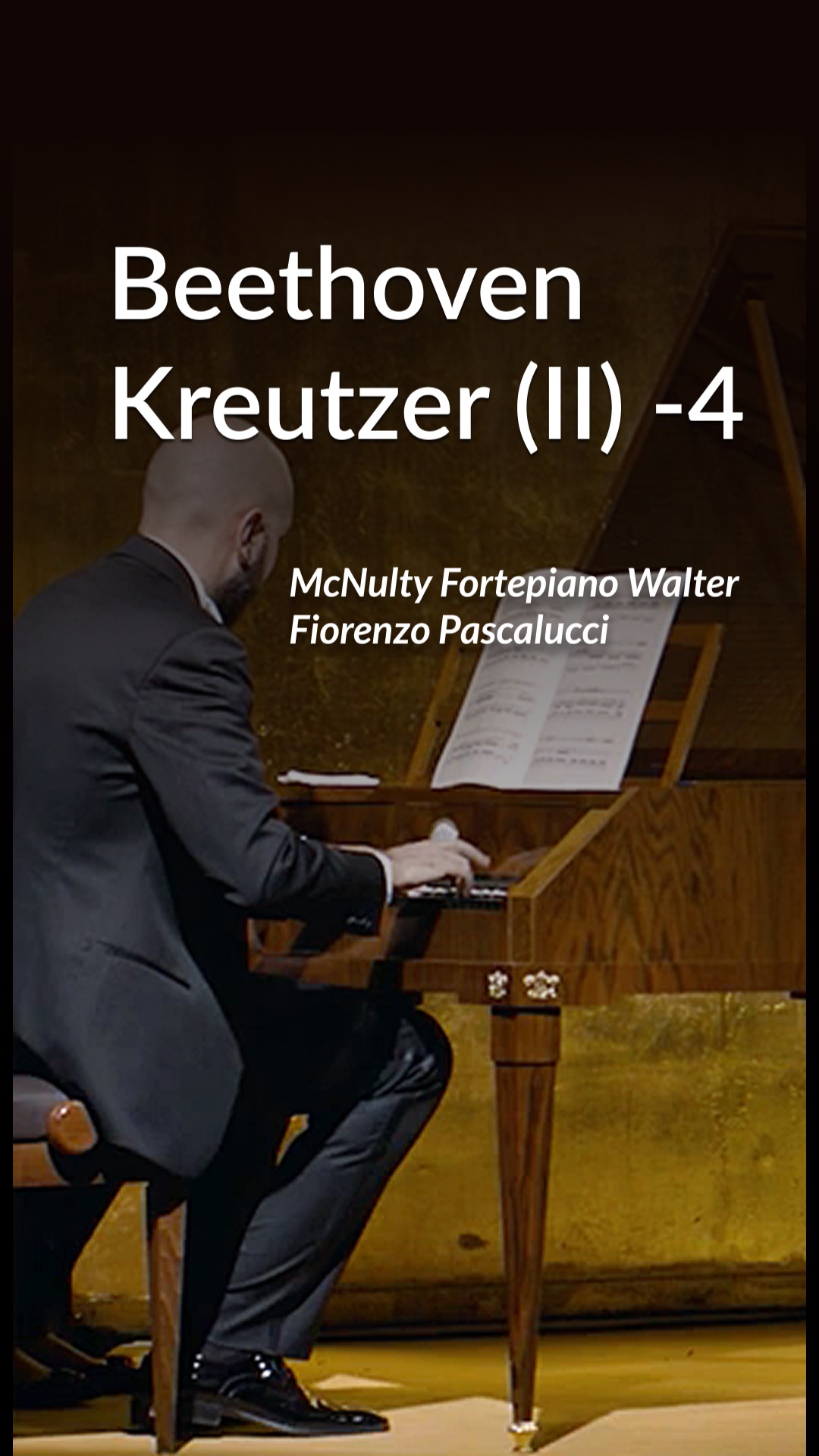 🎹 Бетховен «Крейцер» Andante con variazioni, рояль Вальтера копия МакНалти