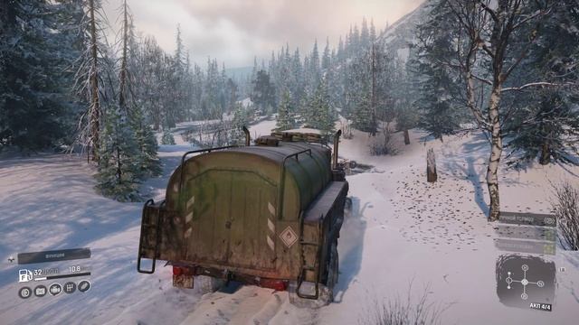 прохождение Snowrunner Аляска (США) часть 14 без комментариев