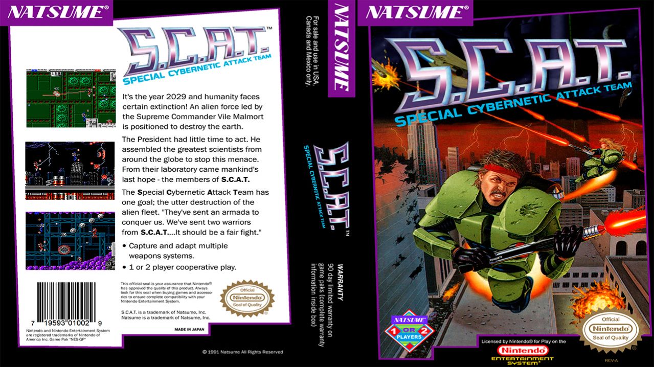 ▷S.C.A.T. USA [Черный список Dendy Challenge 2026] (Co-op: @random_run1994)◁