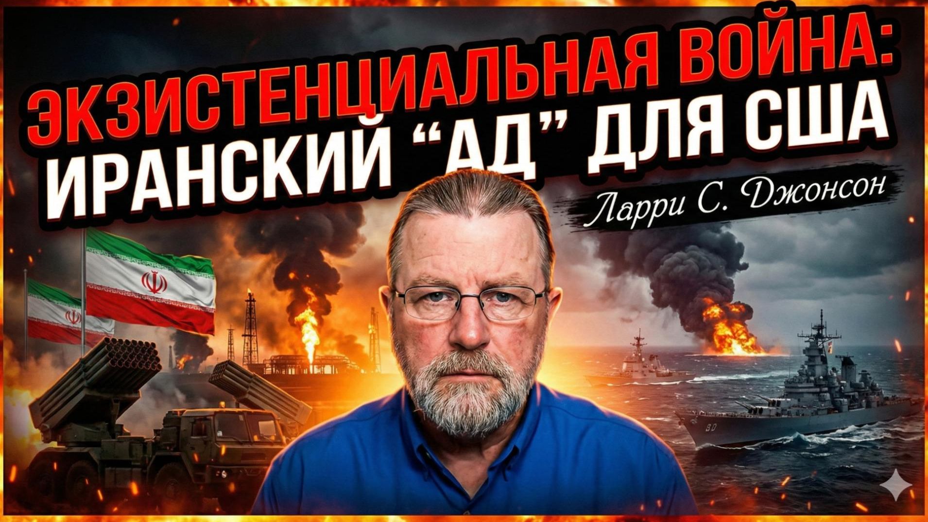 🔥Ларри Джонсон | Иран готовит США экзистенциальный кошмар