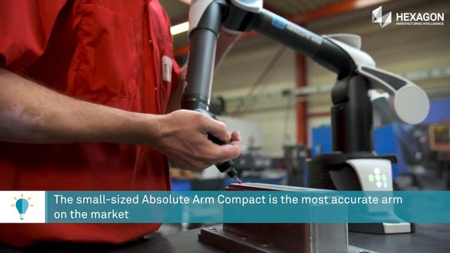The Absolute Arm Compact – Concentrated Precision for Small Part Inspection