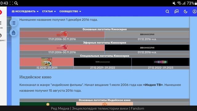 История логотипов второго мультиплекса каналов в Galam TV