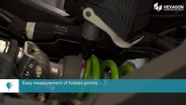 Absolute Arm and RS5 Laser Scanner Perfect for Motorbike Quality Control