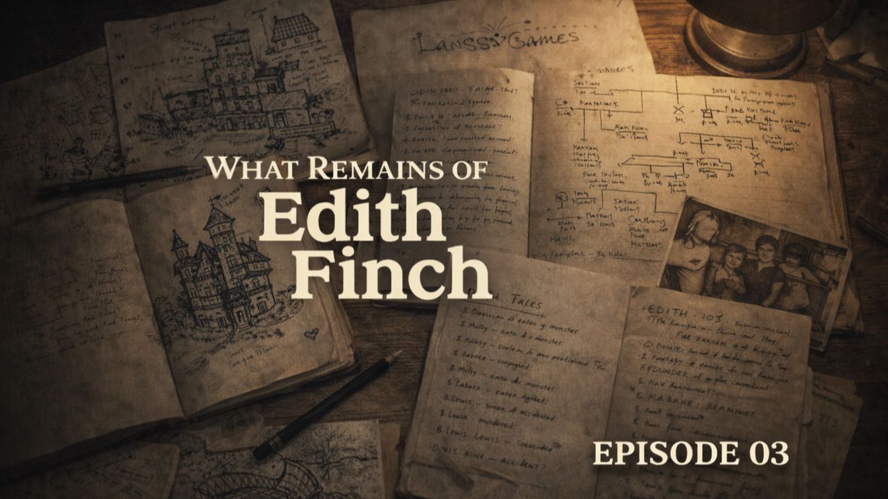 What Remains of Edith Finch ᛫ Полное прохождение ᛫ 4к 60fps ➤ Часть#3