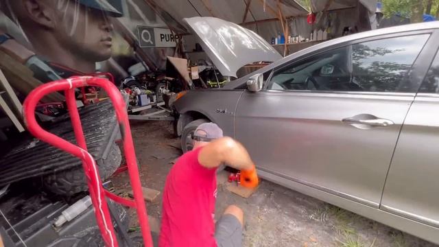 Ремонт 2013 Hyundai Sonata Hybrid - зря я туда полез... РЕЗУЛЬТАТ(Нелин Давид JOB)