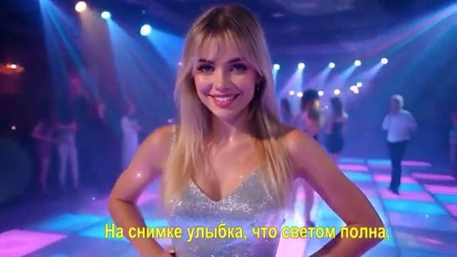 На снимке улыбка, что светом полна,