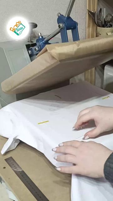 Брендированная футболка за 5 минут