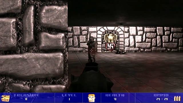 wolfram (wolfenstein 3d) серия 1