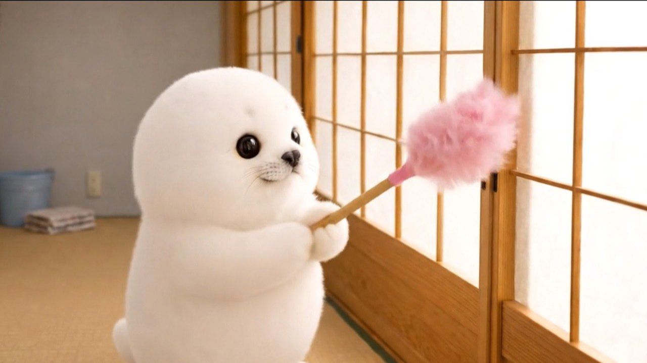 🧹 Годовая уборка тюленя 🦭✨