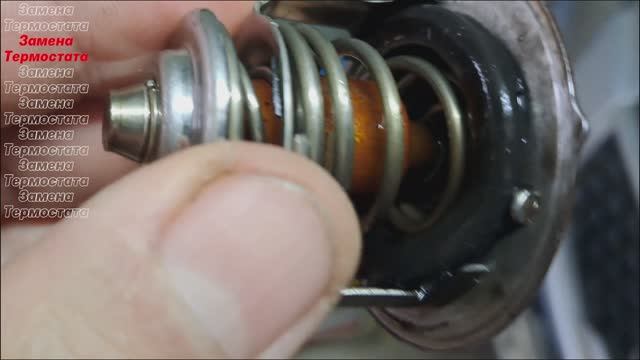 KIA RIO 2 Замена Термостата