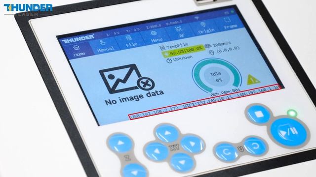 Как правильно подключить СО2 лазерный станок Thunder Laser Titan Pro к WiFi, Ethernet и USB