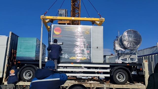 мобильные системы пылеподавления для УПК