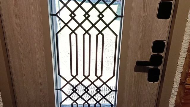 Дверь с терморазрывом и стеклом серия Фьюжн