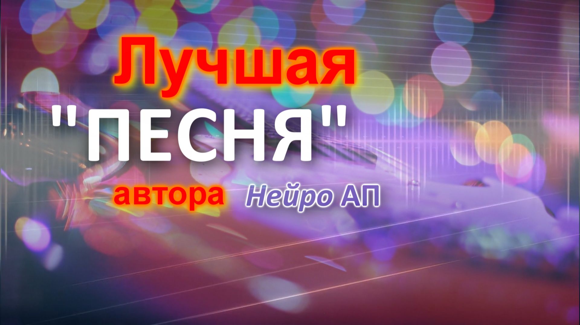 Песня | Нейро АП (Александр Поспелов)