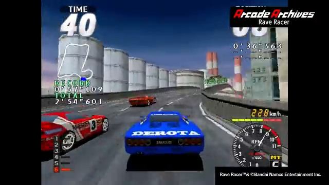 Arcade Archives 2 Rave Racer — уже доступна на PS5