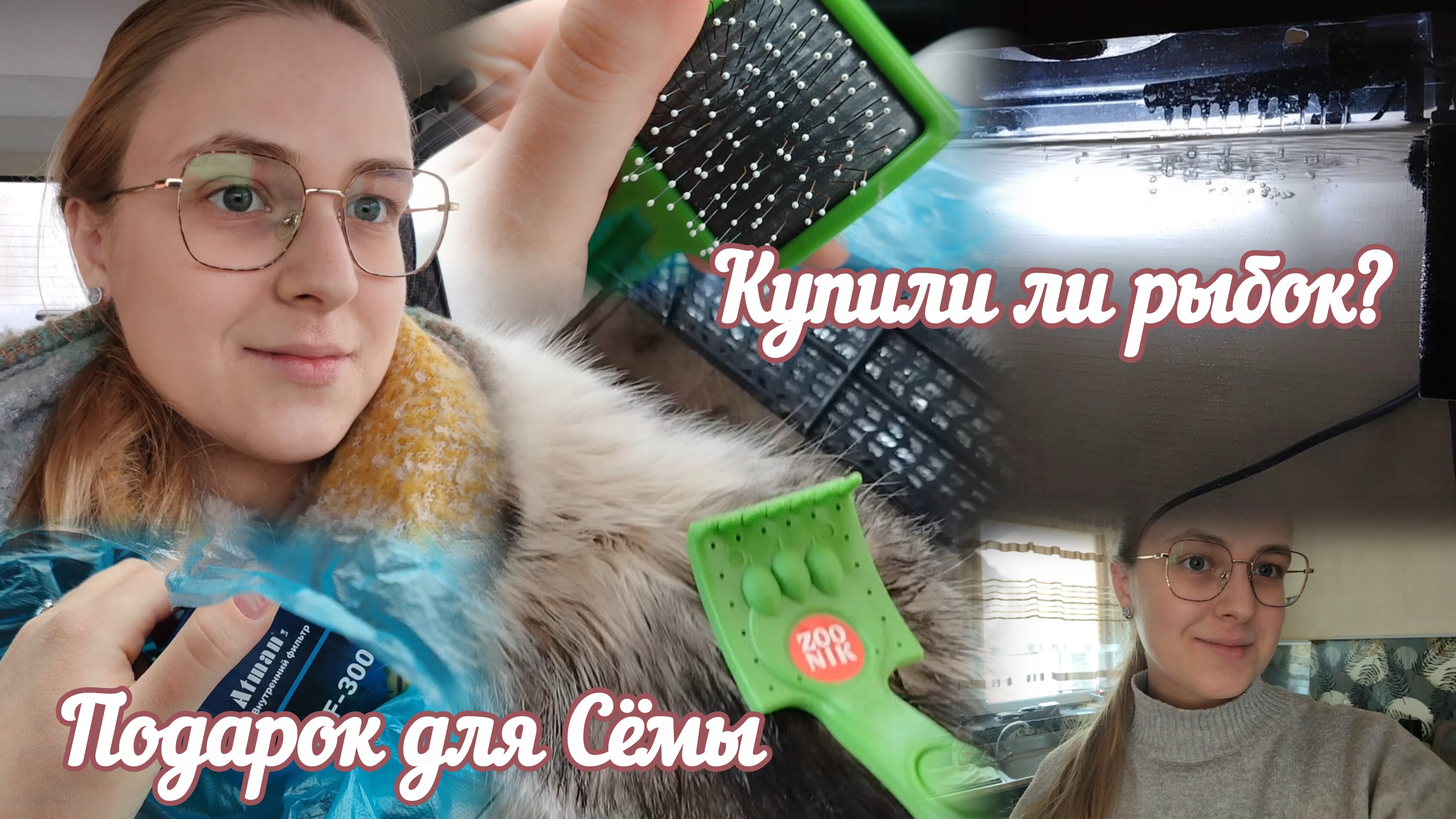 VLOG Купили ли рыбок?🐟 Подарок для Сёмы🎁