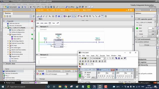 2.1 Simatic таймеры