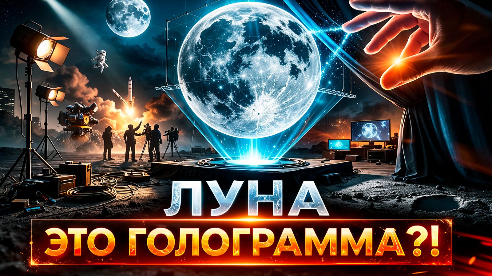 Луна это голограмма?! Альтернативная версия