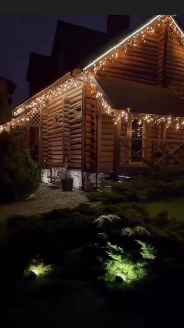 Украшение домов светом. для круглого года и на праздники.