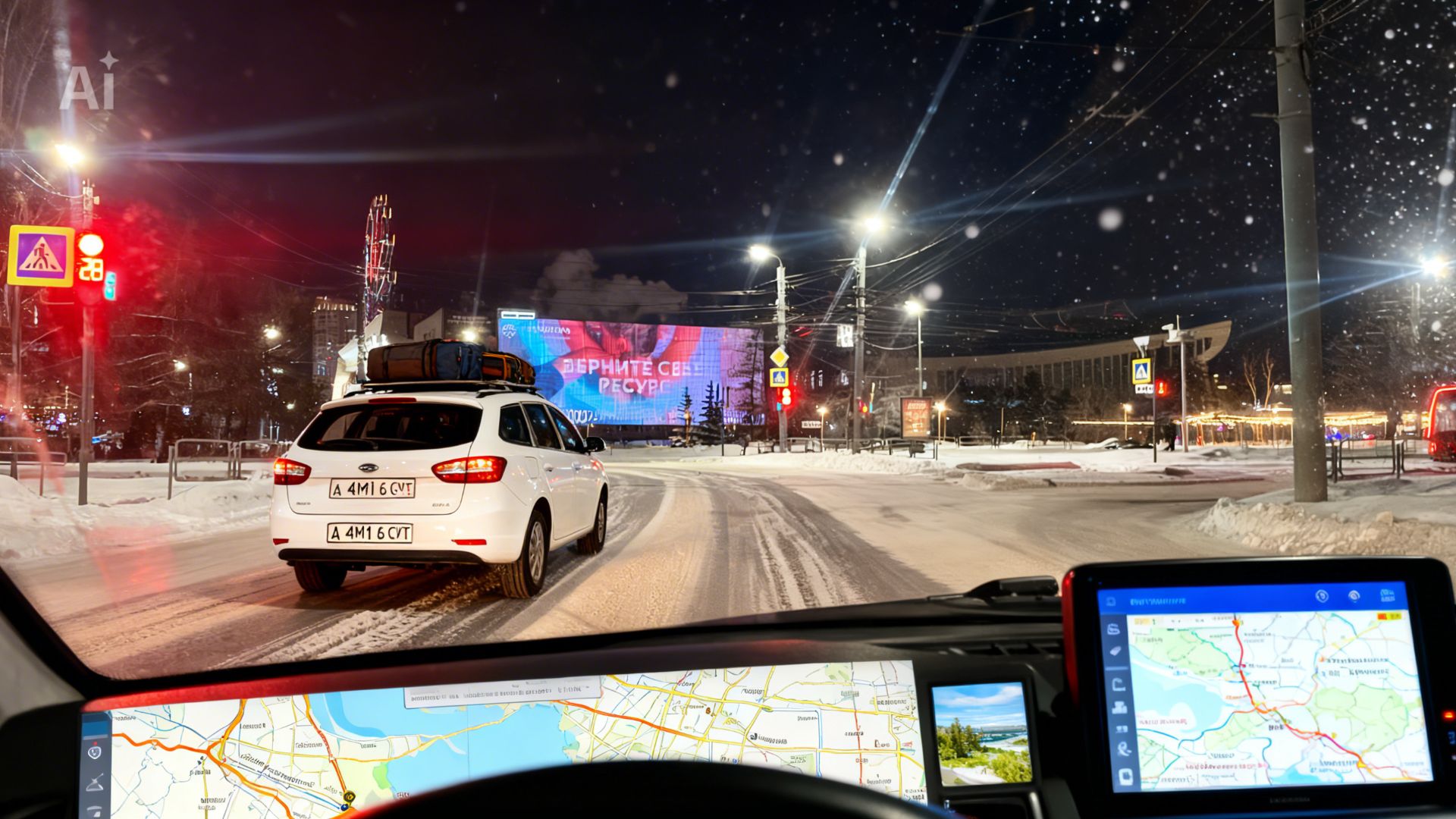 Едем домой из Зюраткуля до Арамиля по трассе М5 через Челябинск!