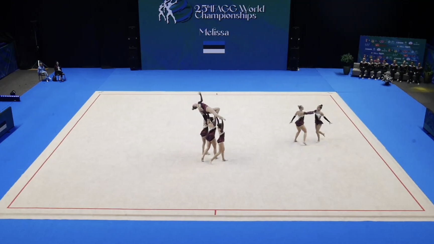 MELISSA EST IFAGG World Championships 2025 #эстетическаягимнастика #aestheticgroupgymnastics
