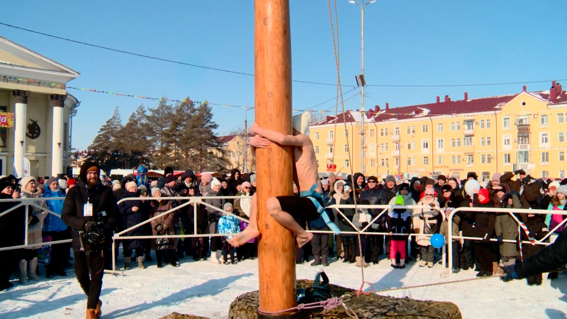 Новотройчане с размахом отметили широкую масленицу