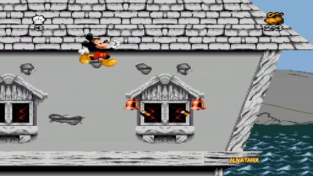 SNES Mickey Mania на Слабом ПК Game OS