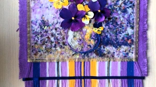 Ленивый гобелен 6 мастер-класс