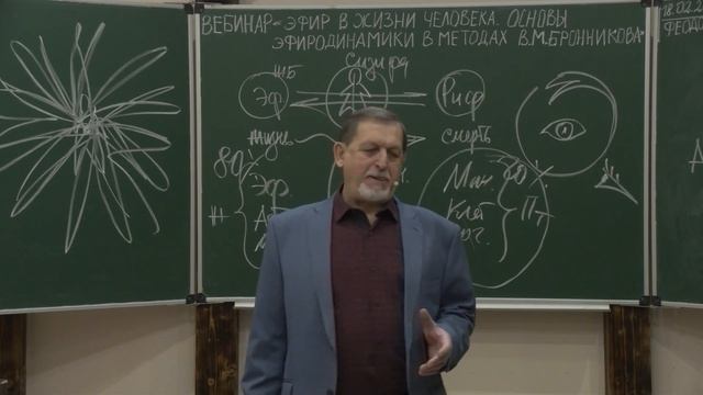 18.02.2022 Вебинар. Эфир в жизни человека. Основы эфиродинамики в методах В.М.Бронникова